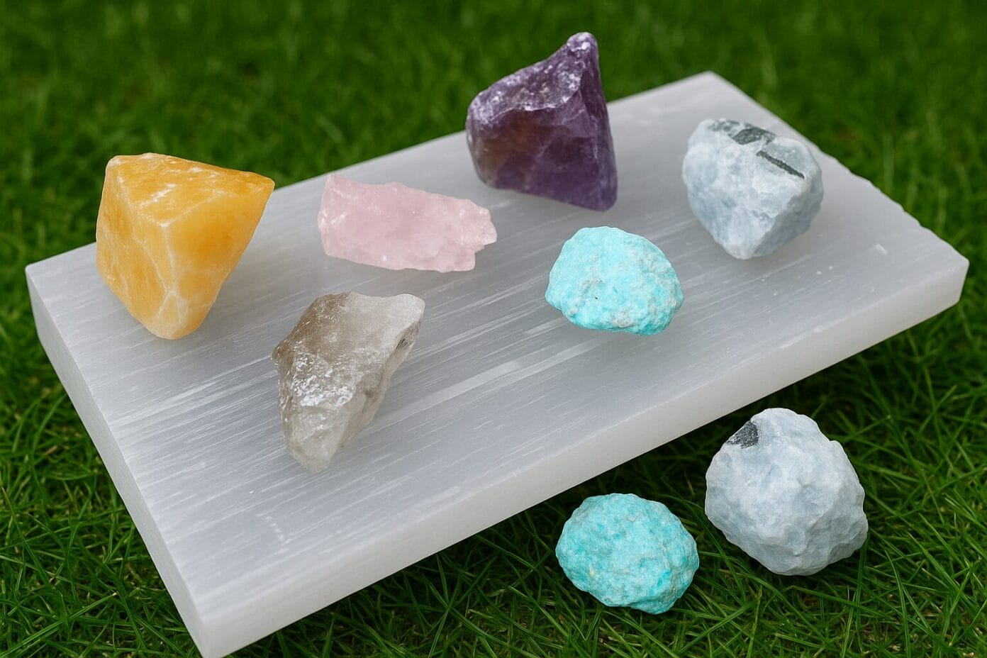 How to Use a Selenite Charging Plate for Crystals